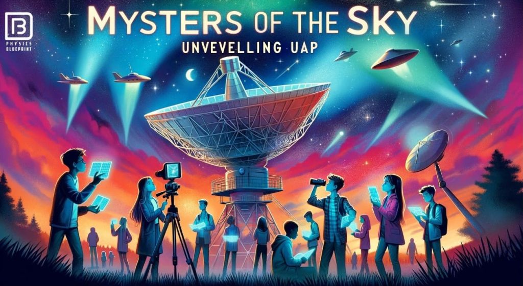ปรากฏการณ์ในท้องฟ้าตามรอย UAP ที่ยังคาดเดาไม่ได้ - Physics Blueprint Online
